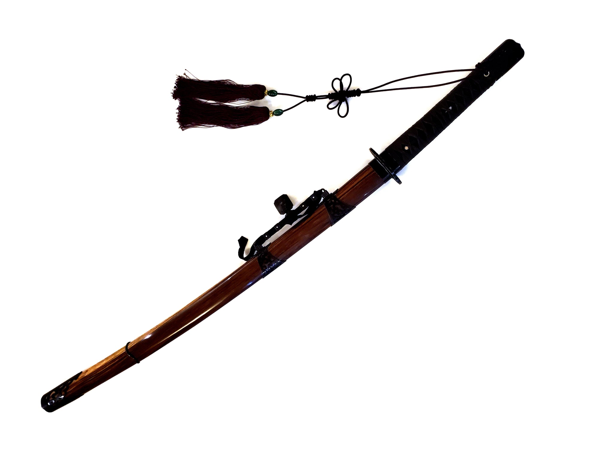 Traditional Hwando with Walnut Wood | MartialArtSwords.com