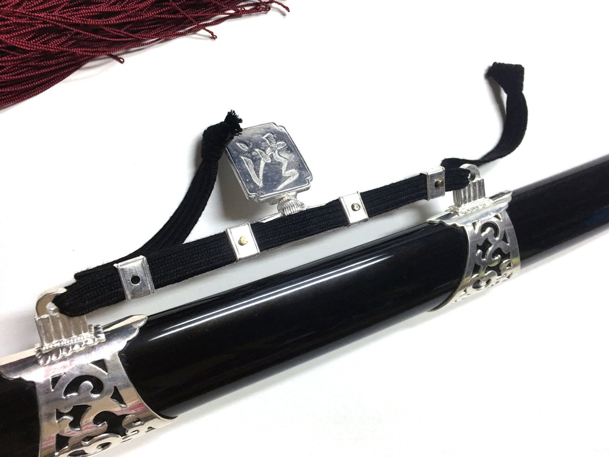 Hwando with Samjok-o crest | MartialArtSwords.com